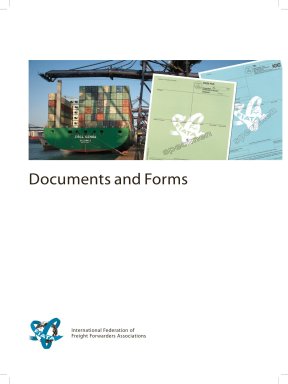 FIATA documents and forms