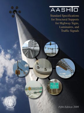 AASHTO Standard specifications for structural support for highway sign ...