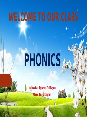 1. Phonics Lesson 1