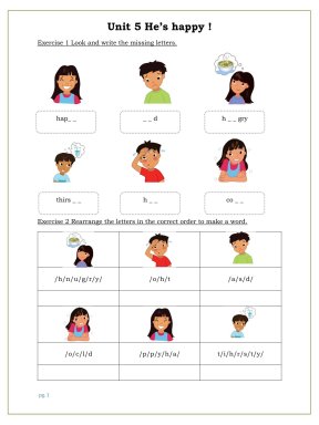 Unit 5 Family and Friends Special edition Grade 1