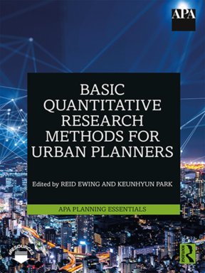 Basic quantitative research methods for urban planners reid ewing ...