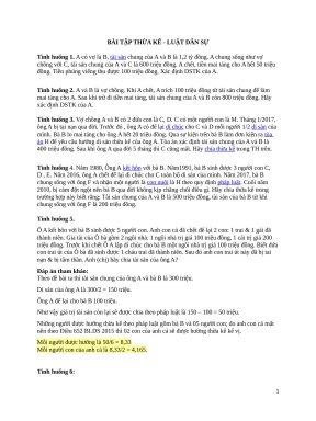 BAI TAP THUA KE