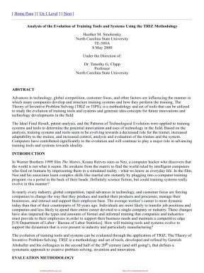 Phương pháp nghiên cứu khoa học: analysis of the evolution of training ...