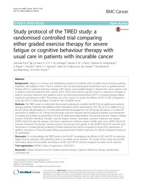 Study protocol of the TIRED study: A randomised controlled trial ...