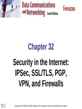 Lecture Data communications and networks: Chapter 32 - Forouzan