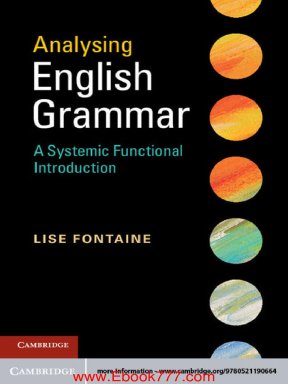 Analysing english grammar