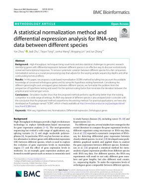 A statistical normalization method and differential expression analysis for RNA-seq data between ...