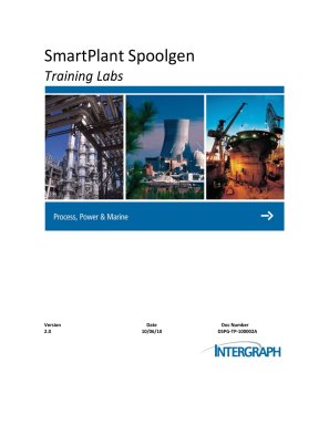 SmartPlant spoolgen labs