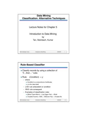 chap5 alternative classification rule and knn