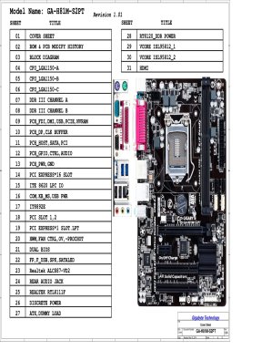 Gigabyte GA h81m S2PT rev 1 01 схема