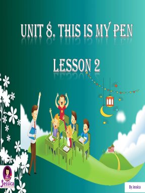 Tiếng Anh 3 - Unit 8 - Lesson 2