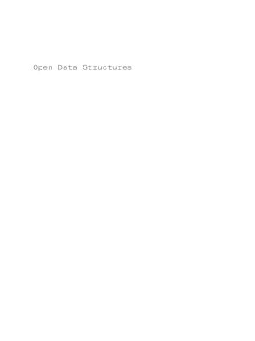 Open Data Structures: An Introduction