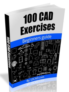 Bài tập Autocad 100 CAD exercises learn by practicing learn to design ...