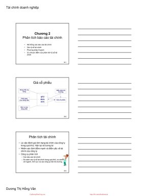 slide tài chính doanh nghiệp ftu phân tích báo cáo tài chính