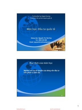 slide đầu tư quốc tế ftu 1