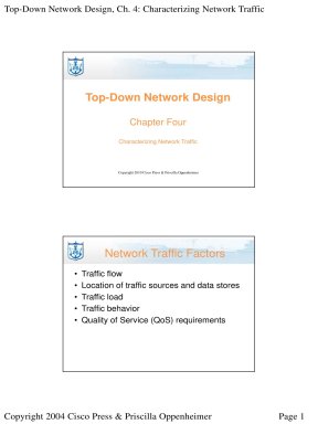 Top down network design: Chapter04