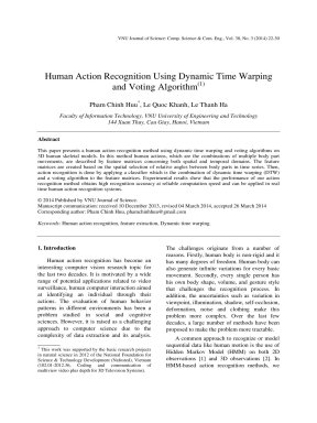 Human action recognition using dynamic time warping and voting algorithm