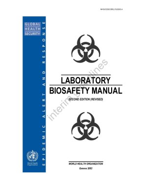 Laboratory biosafety manual cẩm nang an toàn sinh học phòng thí nghiệm