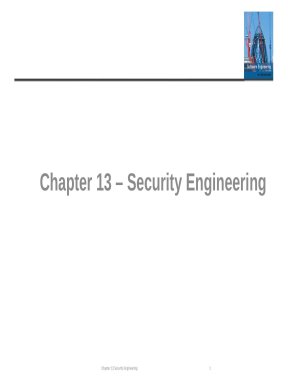 Security engineering (CÔNG NGHỆ PHẦN mềm SLIDE)