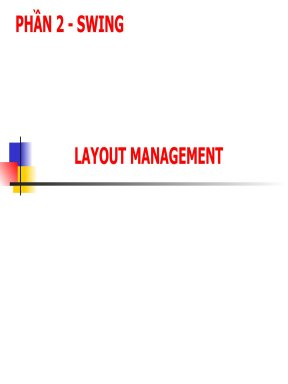 SWING 4 layout input (lập TRÌNH NÂNG CAO SLIDE)