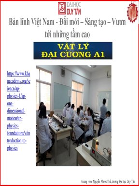 Phy+101+ +vat+ly+dai+cuong+a1+ +2020s+ +lecture+slides+ +1