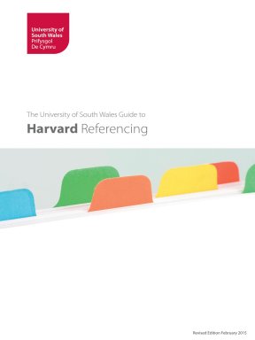 Harvard referencing guide