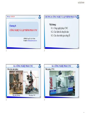 Chuong 8 - Phay CNC_Lenh di chuyen dao_gia cong lo