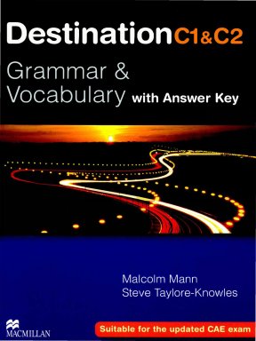 Destination C1&C2 Upper Intermediate Student Book + Key
