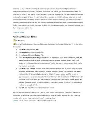 this step by step article describes how to extract compressed files this step by step article ...