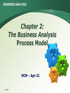 Chapter2_The Business Analysis Process Model