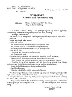 Nghi quyet gioi thieu DVUT