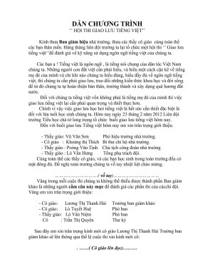 Bai dan thi giao luu tieng viet cap tieu hoc