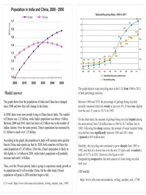 writing task 1 line graph model answer 1