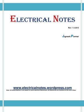 ELECTRIC NOTES STANDARD
