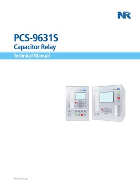 PCS 9631s x technical manual EN overseas general x r1 13