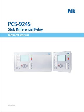 PCS 924s x technical manual EN overseas general x r1 00