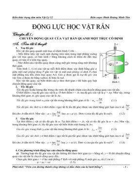 Chuyen De Co Hoc Vat Ran LTDH