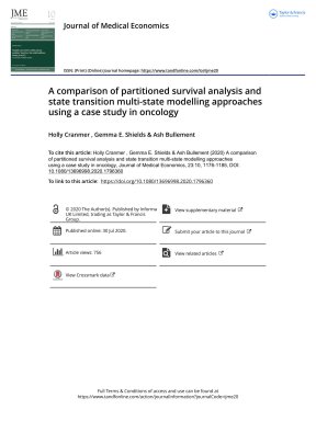 A comparison of partitioned survival analysis