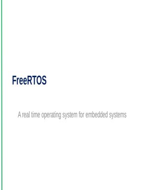 Kiến trúc-Thiết kế máy tinh FreeRTOS-TaskManagement PowerPoint