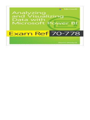 Analyzing and visualizing data by using microsoft power BI