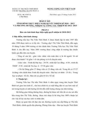 van kien dai hoi chi bo nhiem ki 20122015