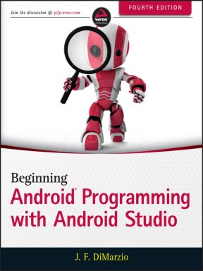 Beginning android programming with android studio