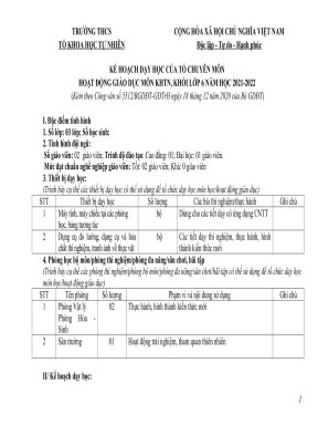 KHGD tổ CM môn KHTN 6 (phụ lục 1, 2)