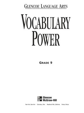 Vocabulary power workbook, grade 9 glencoe ( PDFDrive com )