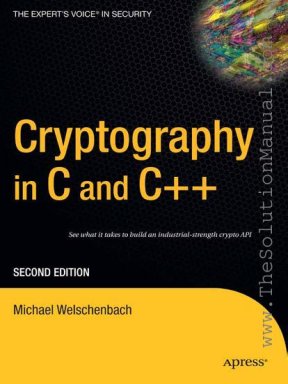 APress cryptography in c and c++ (2DA edition)