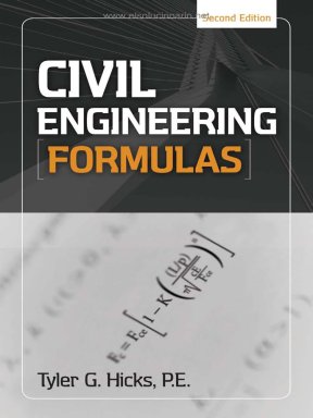 Civil engineering formulas