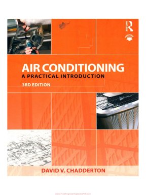 air conditioning a practical introduction 3rd edition pdf
