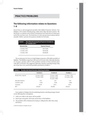 2019 CFA level 3 practice liability driven index strategies practice