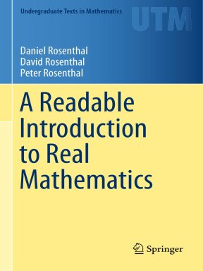 a readable introduction to real mathematics pdf