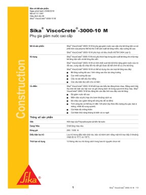 Sika®Viscocrete® 3000 10 m VN